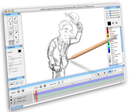 Descarga Pencil y crea animaciones 2D paso a paso
