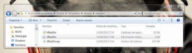 Solución: Virtualbox cannot access the kernel driver Solución: Virtualbox cannot access the kernel driver