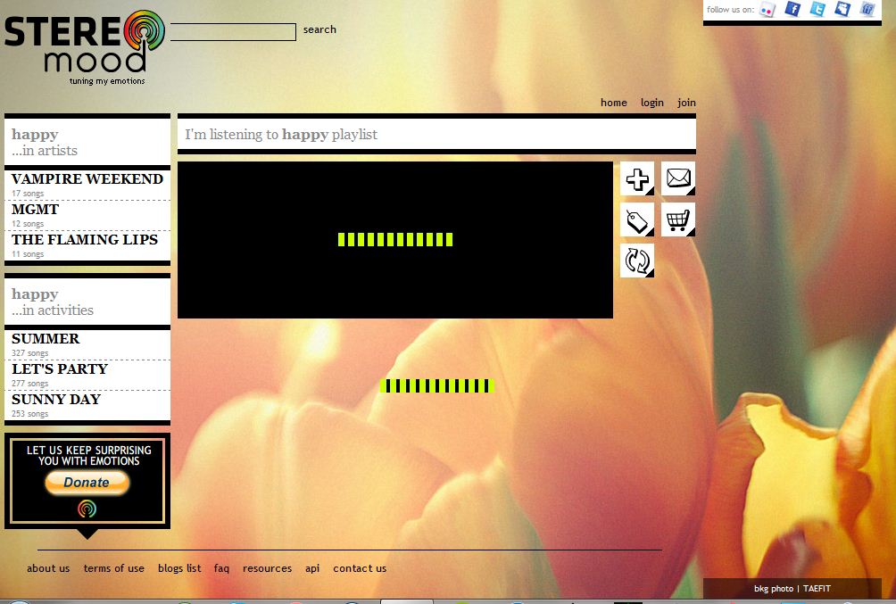 Escuchar música según tu estado de ánimo