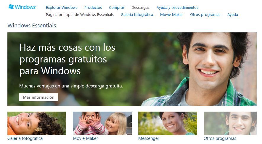 Descargar Windows Essentials 2012